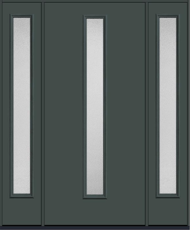 80 Granite Modern Pulse Linea Centered Smooth Fiberglass Single Door ...