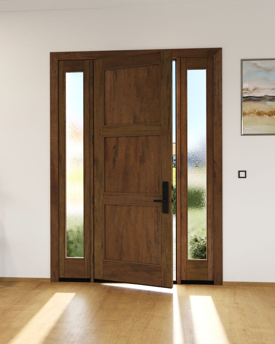 single external door