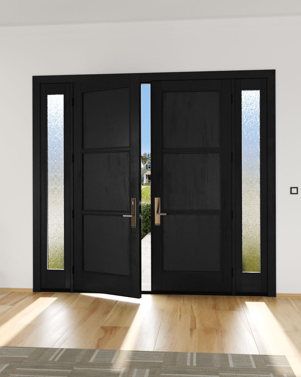 double front door design