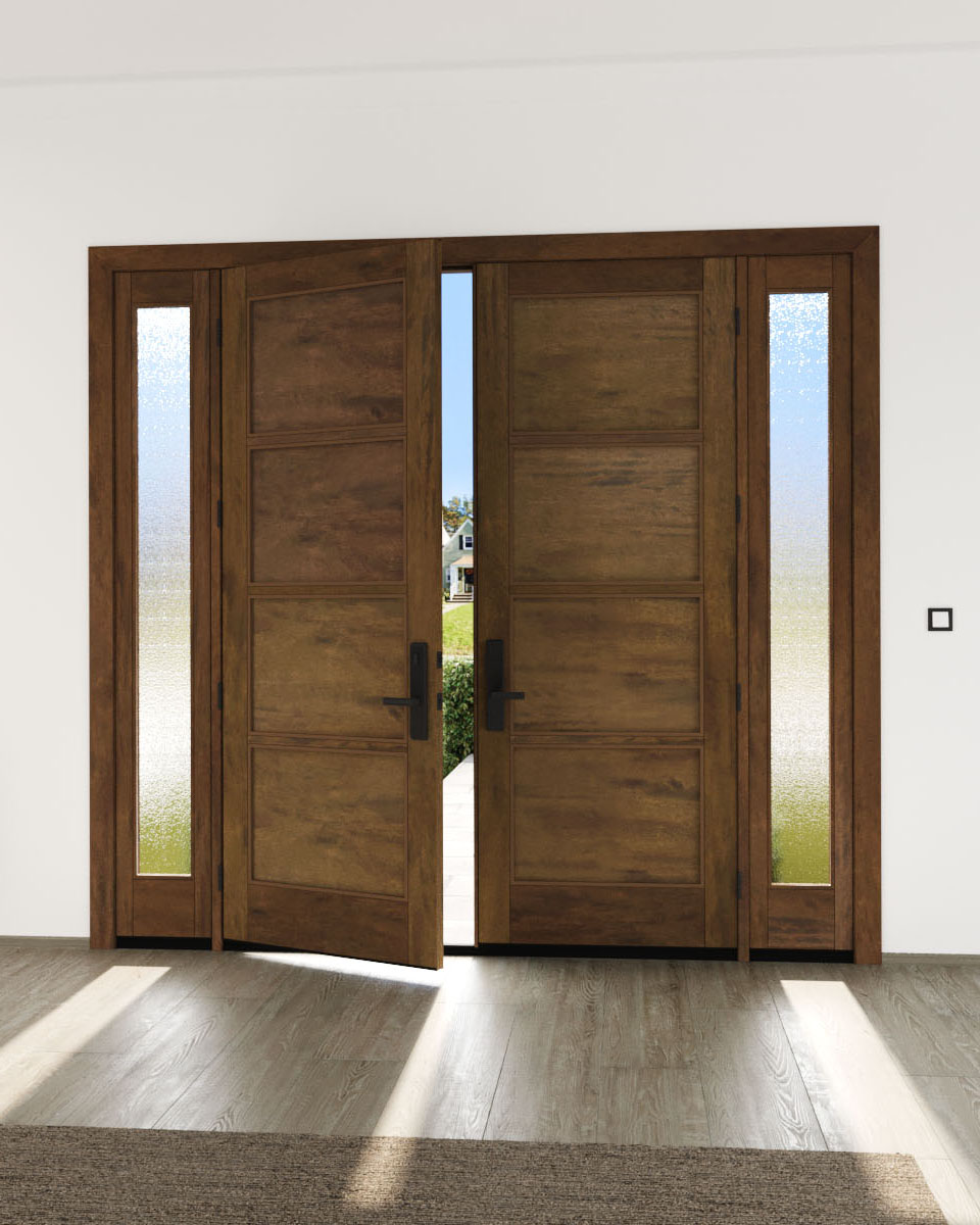 double front door designs