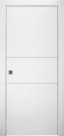 Prefinished Smart Pro 2H Polar White Modern Interior Single Pocket Door