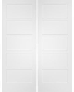 5 Panel Doors - Solid Wood & Fiberglass | US Door & More Inc