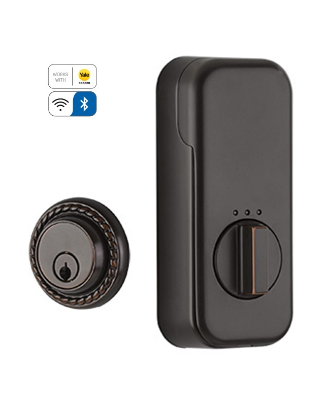 Rope Deadbolt with EMPowered Motorized Smart Lock Upgrade