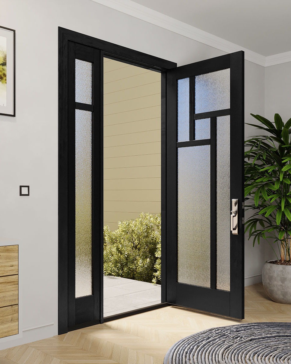 Check Out the Mid Century Exterior, Interior door - by US Door & More ...