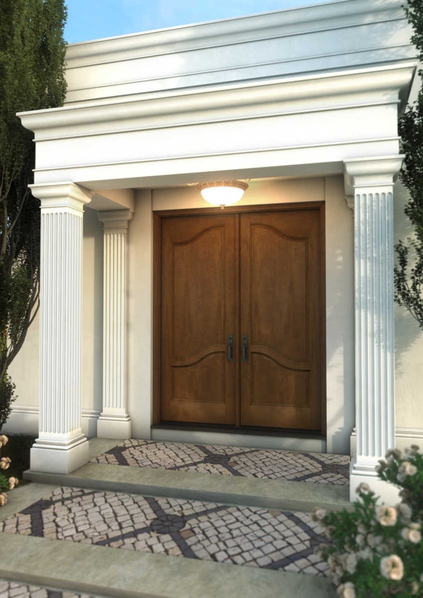 Discover the Arch Panel, 2 Panel Exterior, Interior door - by US Door ...