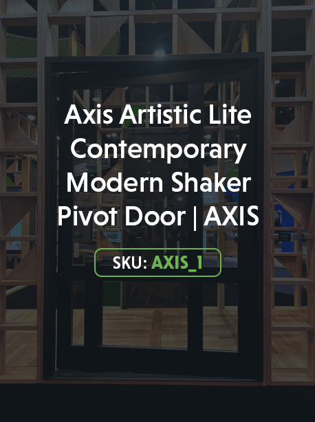 Premium Pivot Doors with System M+ by FritsJurgens