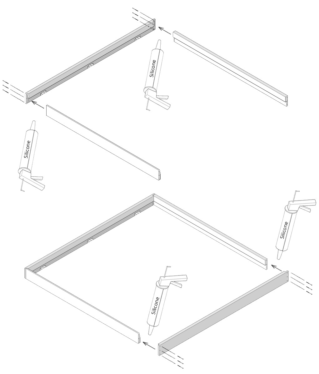 Double Door with Sidelites Instructions