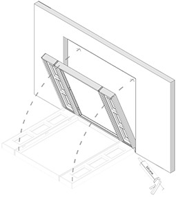 Double Door with Sidelites Instructions