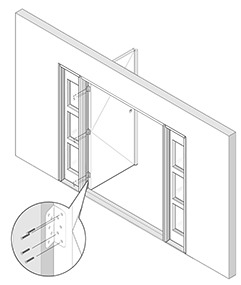 Double Door with Sidelites Instructions