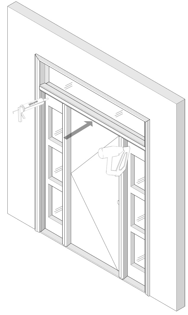 Single with Sidelites and Transom Instructions
