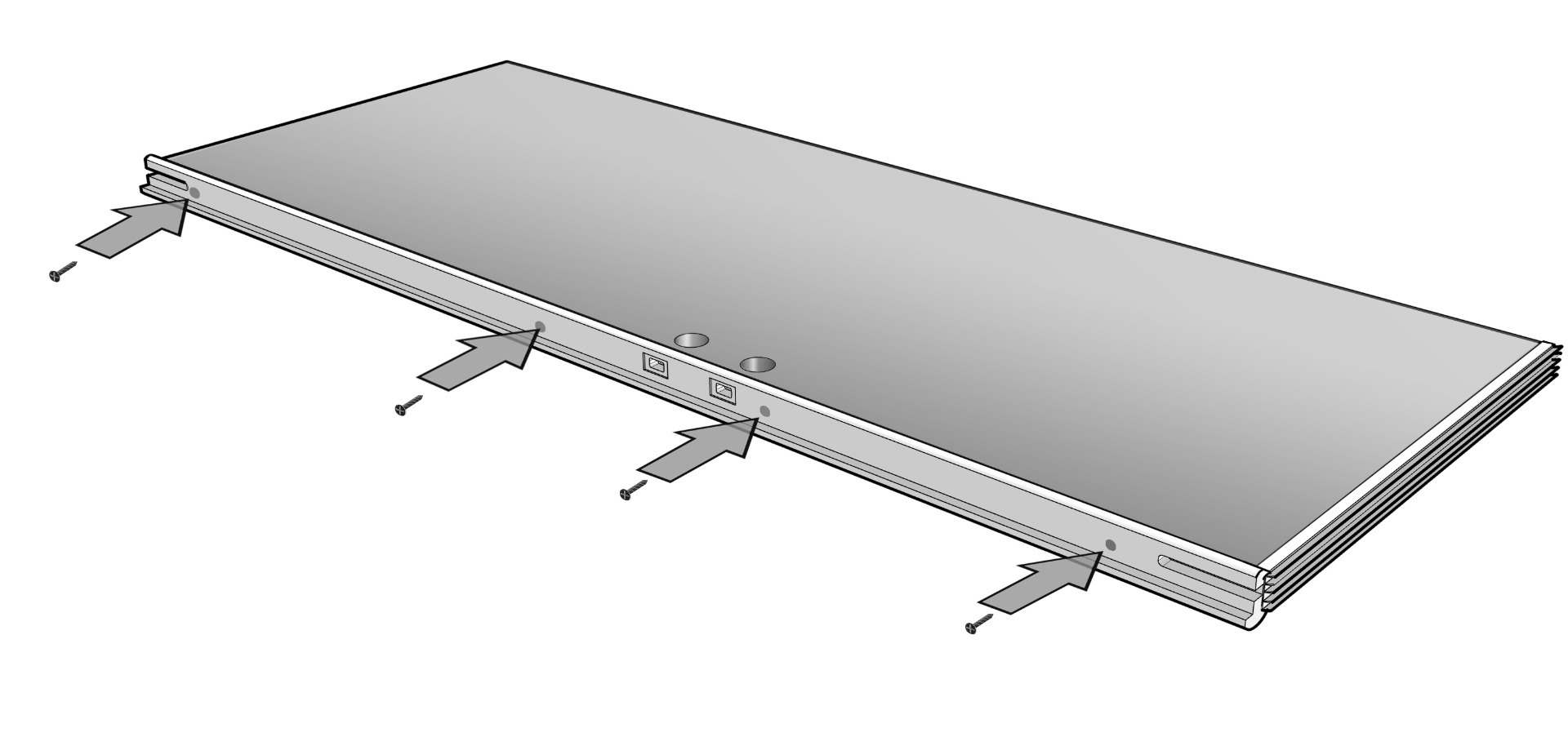 How to Replace an Astragal on a Double Door Unit