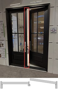 How to Replace an Astragal on a Double Door Unit